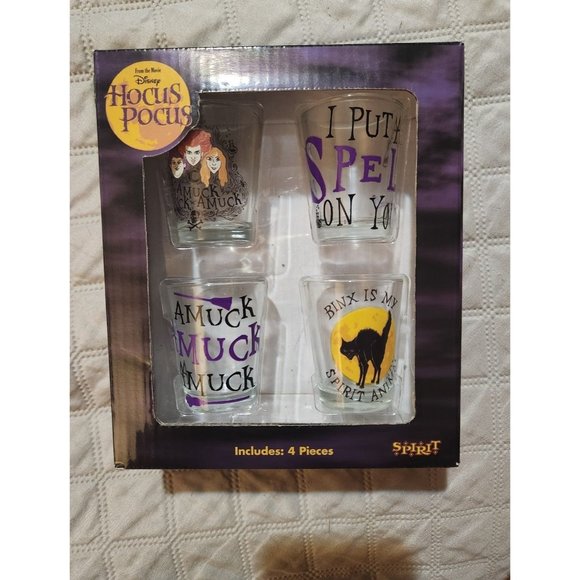 Disney | Holiday | Hocus Pocus Shot Glass Set | Poshmark